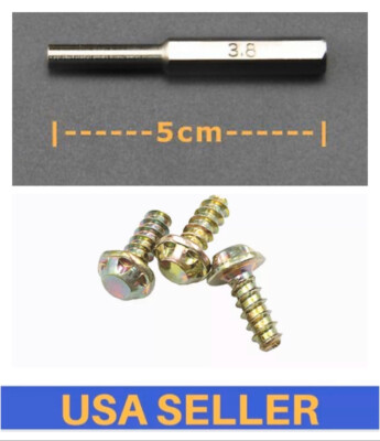 4.5mm 3.8mm Security Screws Screwdriver Bit For Nintendo NES SNES N64 ...
