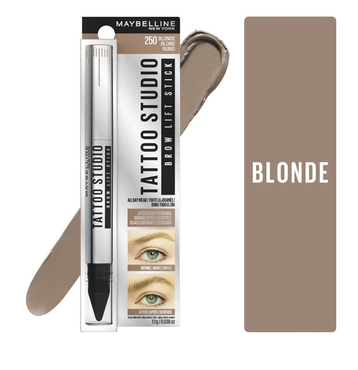 Maybelline tattoo studio brow lift stick - Bronctattooaus.com