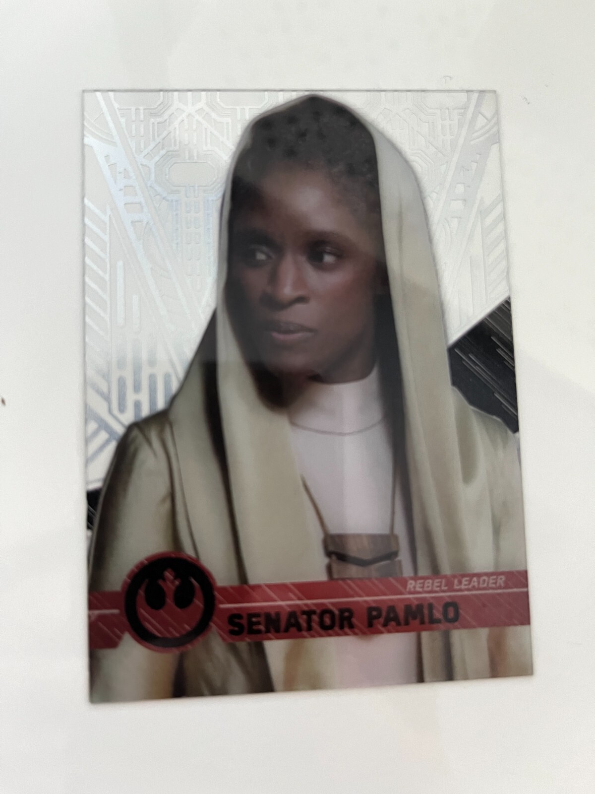 SENATOR PAMLO 2017 Topps STAR WARS High Tek card #110 Pattern 3 Form 2 ...