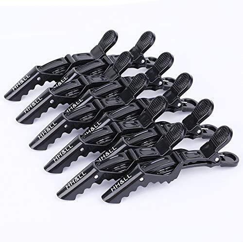 Hair Clips for Women – Wide Teeth & Double-Hinged 10 Count (Pack of 1 ...