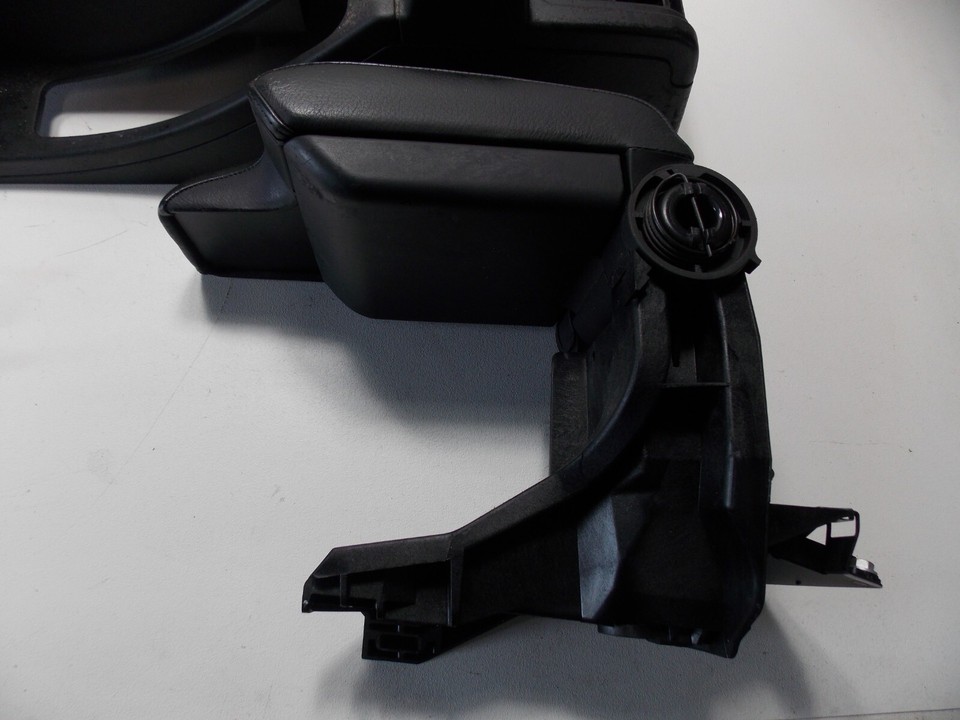 BMW E46 Center Console Armrest Assembly Black OEM 99-06 323 325 328 330 ...