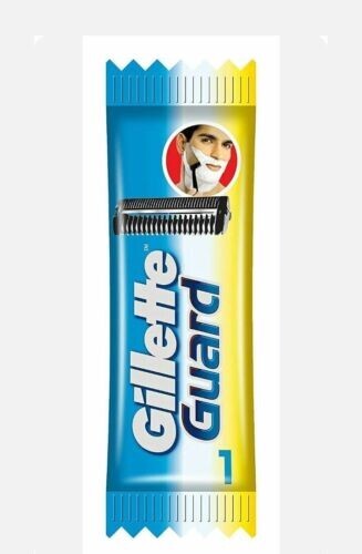 18X Gillette Guard Shaving Razor blades Only , Super Saver, Smooth ...