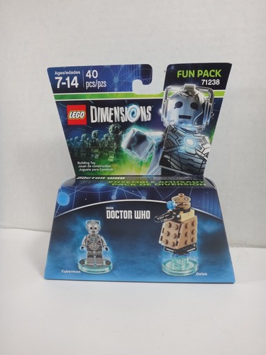 LEGO 2016 DIMENSIONS #71238 DOCTOR WHO DALEK & CYBERMAN FUN PACK ...