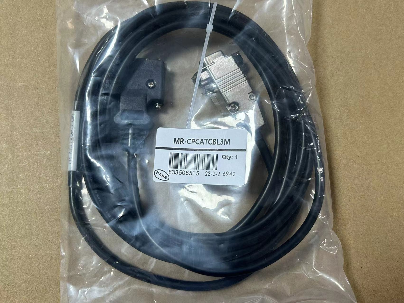 NEW MR-CPCATCBL3M Mitsubishi Servo MR-J2S/J2 Programming Cable 1pc Free ...