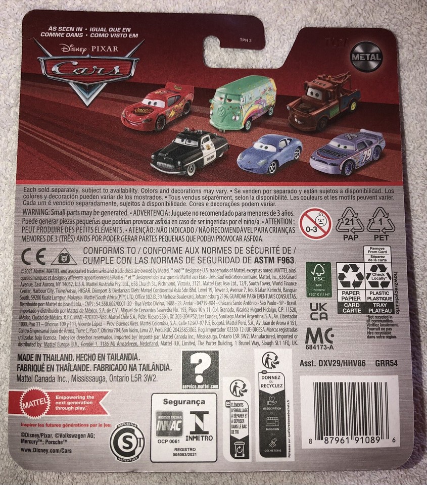 Disney Pixar Cars MANNY FLYWHEEL Metal Series 2024 BRAND NEW FAST ...