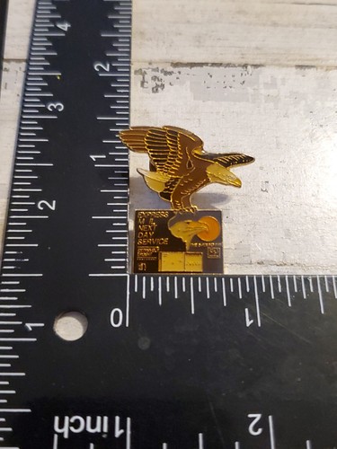 USPS Express Mail Next Day Service Eagle Lapel Pin Hat Vest qn | eBay