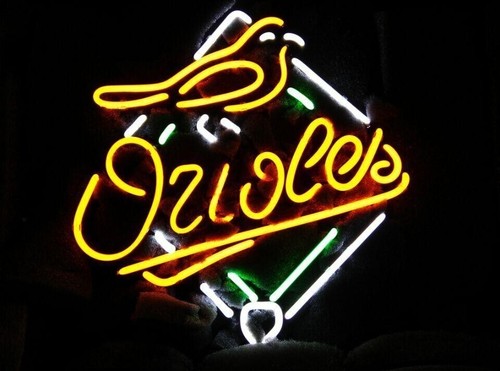 Baltimore Orioles Logo Beer Neon Sign Light Lamp 24"x20" | eBay