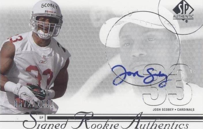 2002 SP Authentic - Signed Rookie Authentics Josh Scobey #200 /1150 (AU ...