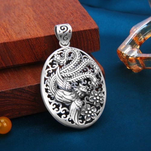 A27 Pendant Phoenix Symbol of The Chinese Empress Pflaumenblüten Fine ...