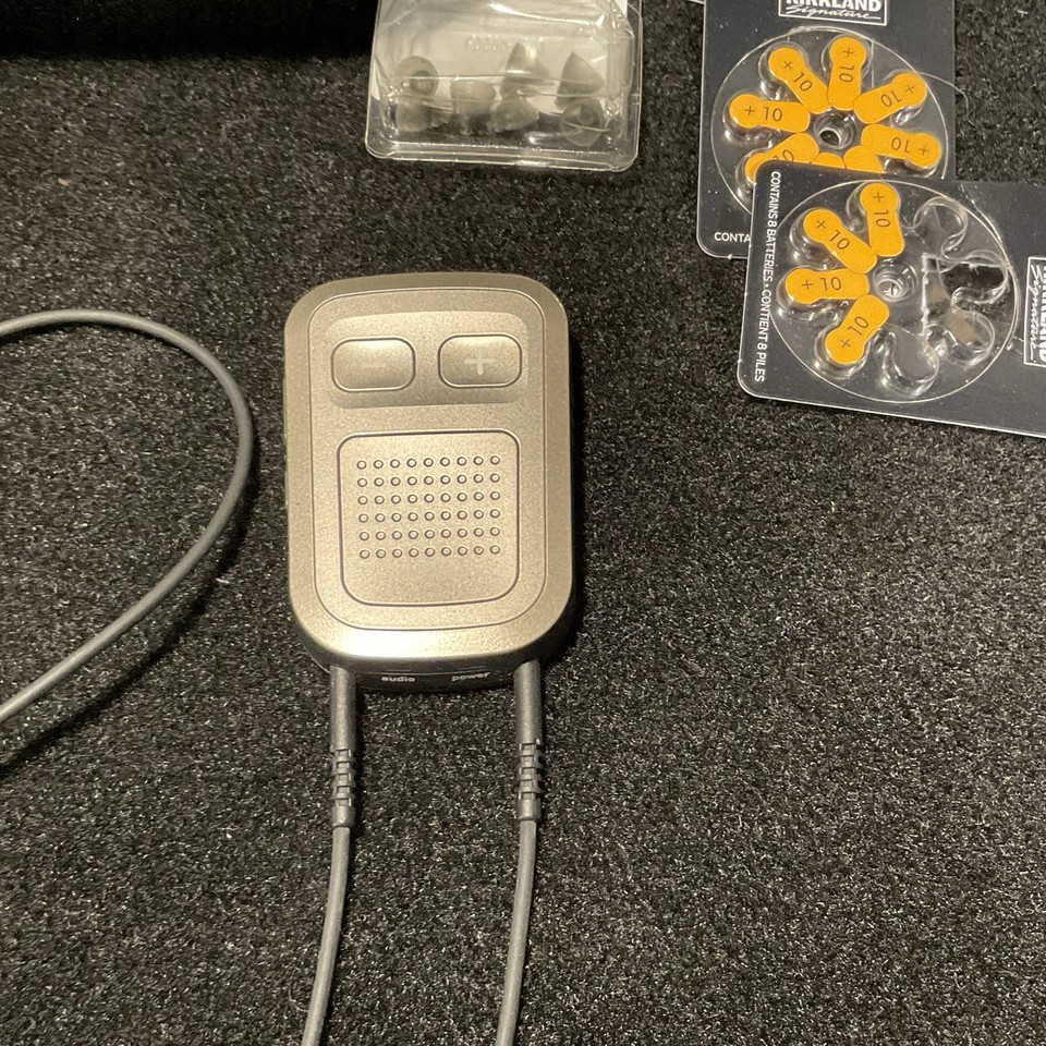 Phonak Audeo 0459 Hearing Aids w/ Case Batteries Bluetooth Compilot and ...