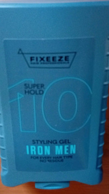 FIXEEZE SUPER HOLD STYLING GEL IRON MEN | eBay.de