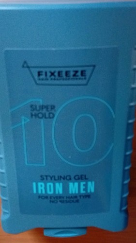 FIXEEZE SUPER HOLD STYLING GEL IRON MEN | eBay.de