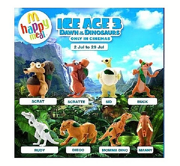 Ice Age Dawn Of The Dinosaurs Rudy Toy 2270