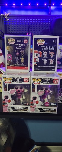 Funko Pop! - Five Nights at Freddy's - Funtime Foxy #129 Flocked+ ...