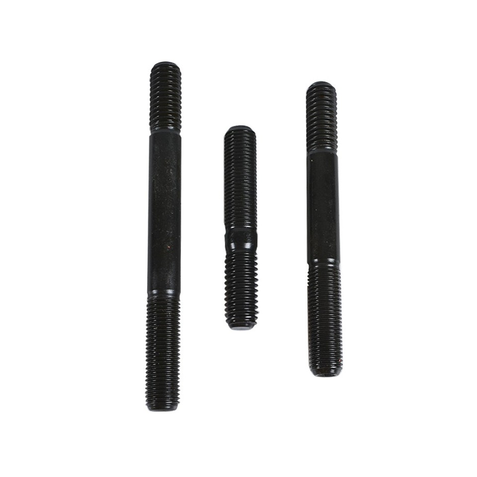 134-4001 Black Cylinder Head Studs Small Block For Chevy SBC 265 267 ...