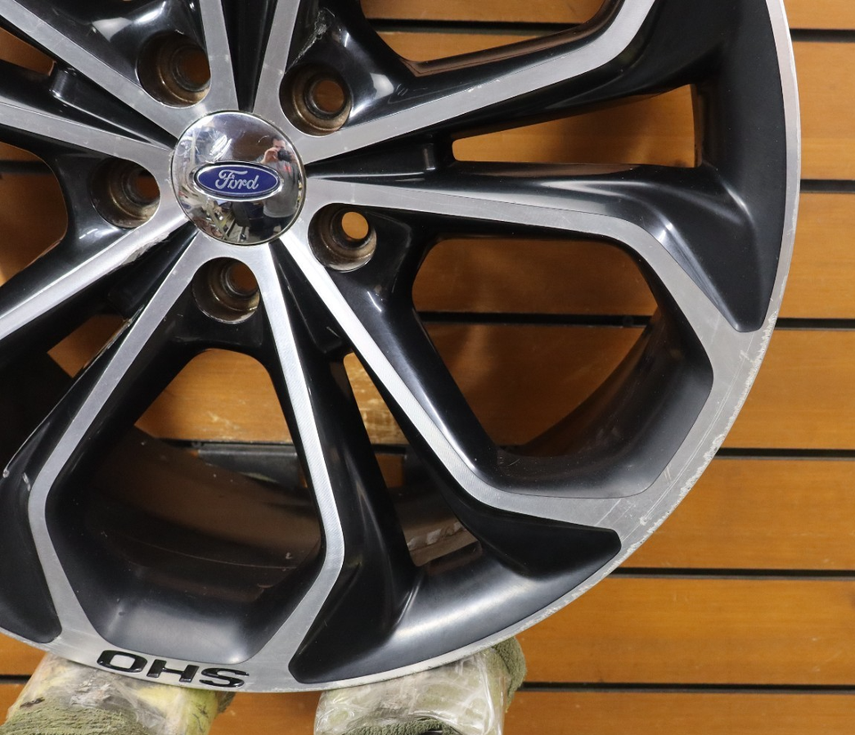 20" FORD TAURUS SHO 2013-2019 FACTORY OEM WHEEL RIM MACHINED BLACK 3926 ...