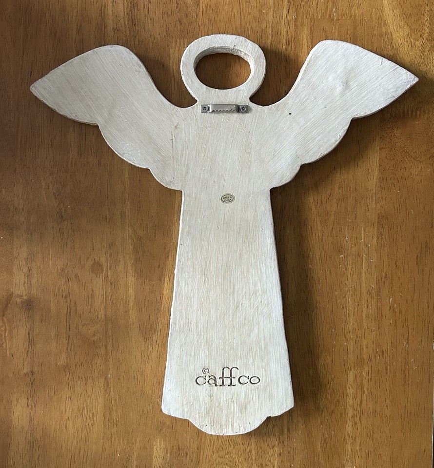 Caffco Angel 14" Plaque Resin Lord’s Prayer Inscribed Wall Hanging | eBay