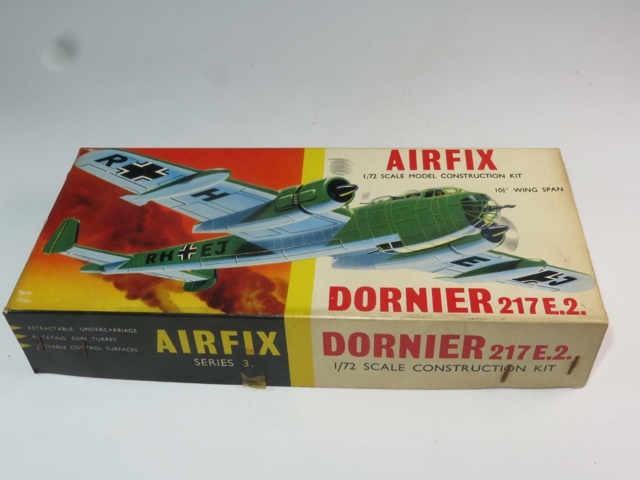 RARE Airfix Model Aircraft Kit 1/72 DORNIER Do 217 E.2. Unmade Type 2 ...
