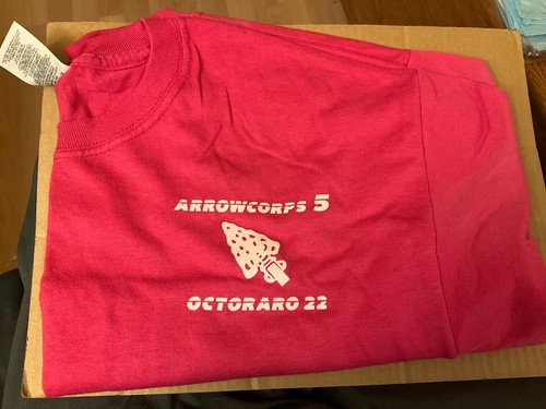 Octoraro Lodge 22 Size Large 2008 ArrowCorps5 Contingent T-Shirt ...