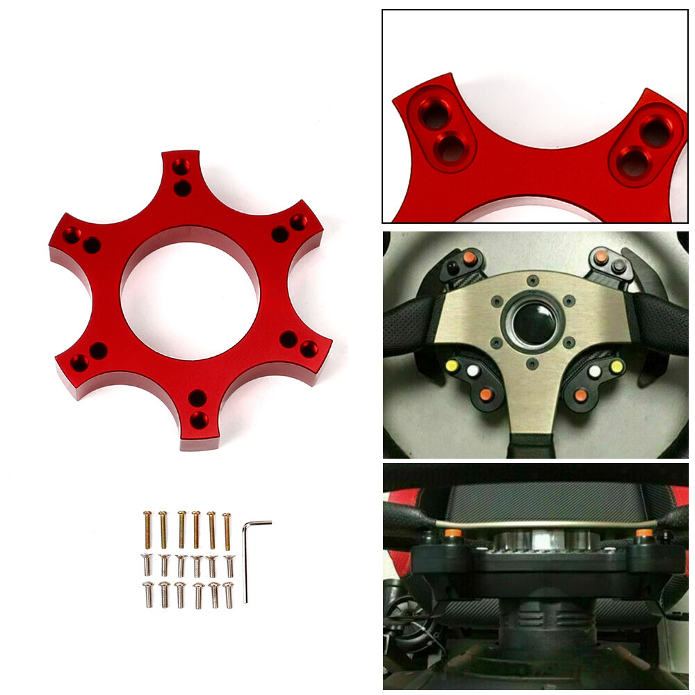 70mm Steering Wheel Adapter Converter Spacer Plate For Thrustmaster ...