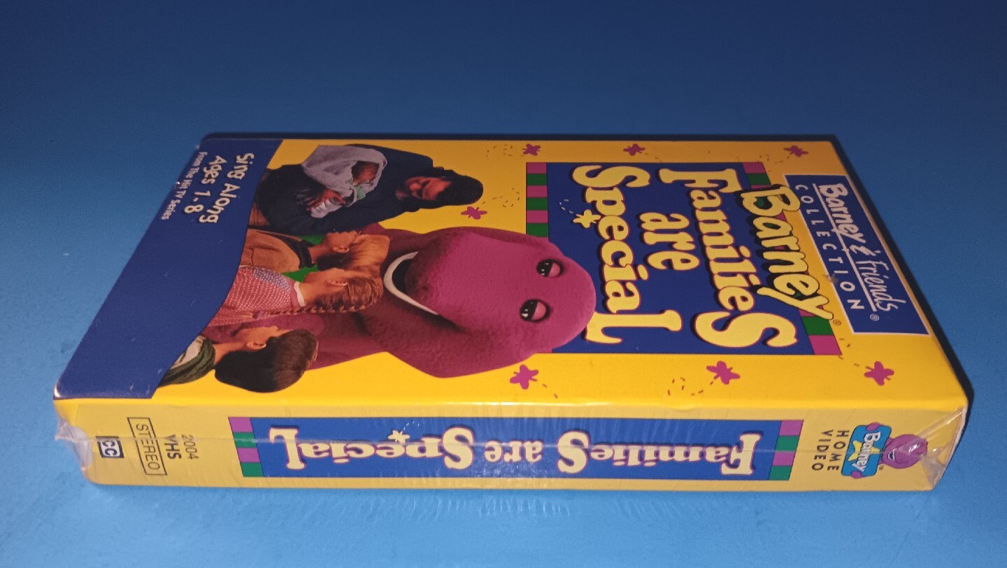 Vintage BARNEY: FAMILIES ARE SPECIAL (1995, | Grelly USA