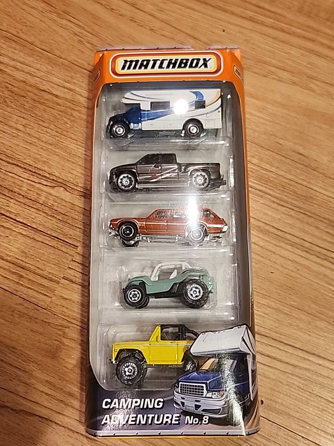 MATCHBOX CAMPING ADVENTURE NO. 08 #8 5 PACK 1/64 SCALE DIE-CAST MATTEL ...
