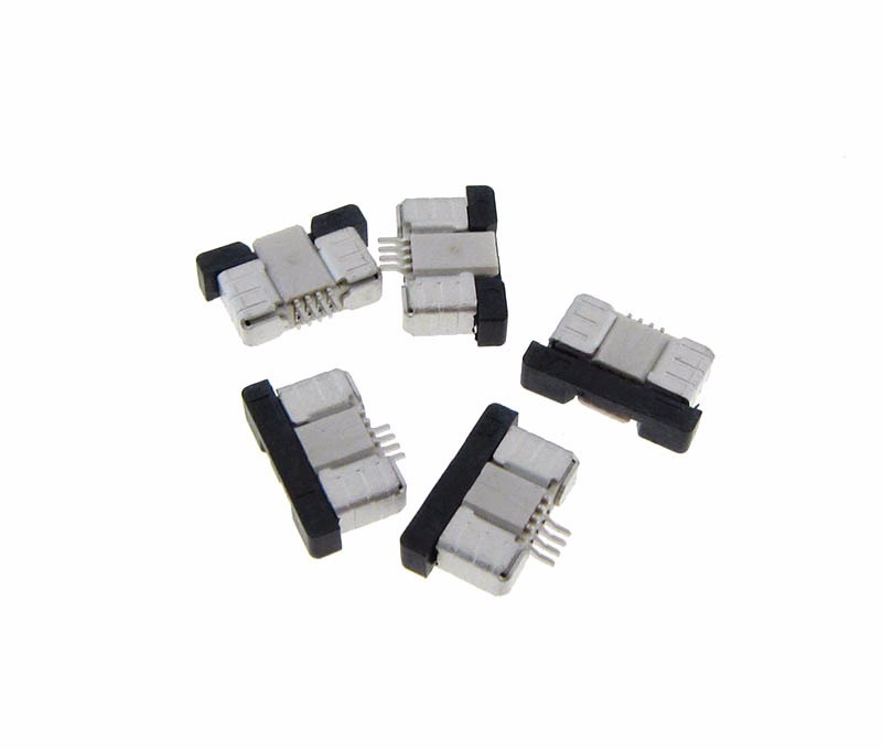 4P 4-Pin FPC Connector 0.5mm Surface Mount - Pack of 5 | eBay