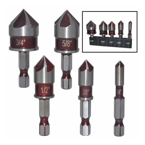 Hex Shank Chamfer Drill Bit Chamfering Tool Chamfering Grinding Drill ...