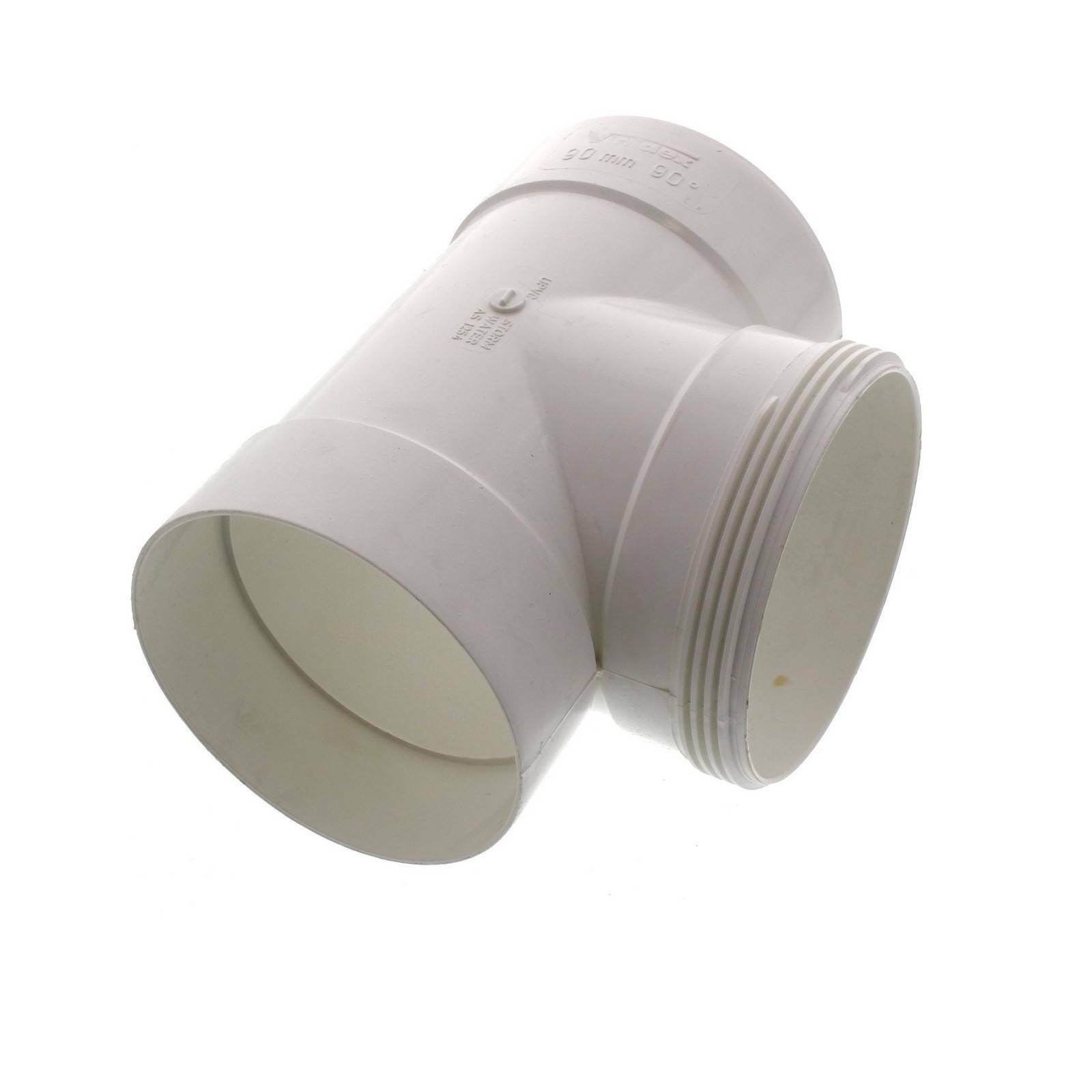 Stormwater Tee Junction Female/Female 90mm x 90 Degree Repair Fitting ...