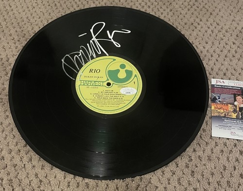 SIMON LEBON SIGNED VINYL RECORD AUTOGRAPH JSA DURAN DURAN RIO | eBay