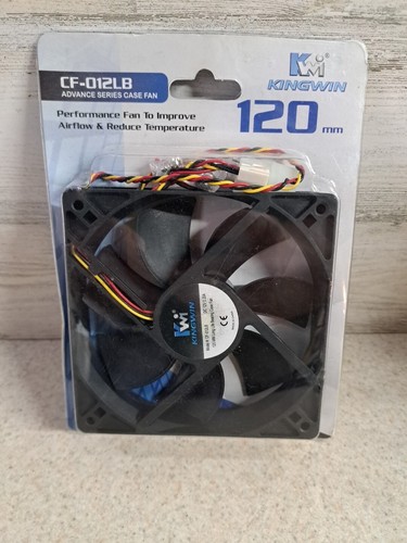 KWI Kingwin Technology CF-012LB Advance Series Case Fan 950RPM 40CFM ...