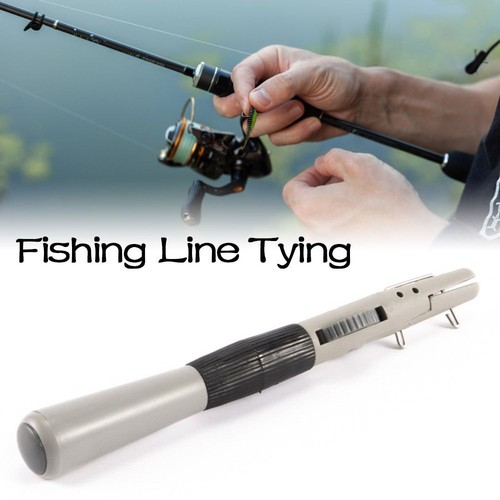 pen Fishing Line Tying Semi Automatic Knotter new Hook Installed ...