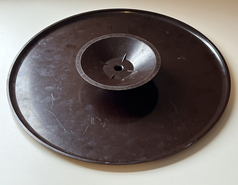 Vintage 5 Pc Pfaltzgraff 14" Lazy Susan Set #130 - Gourmet Brown USA ...