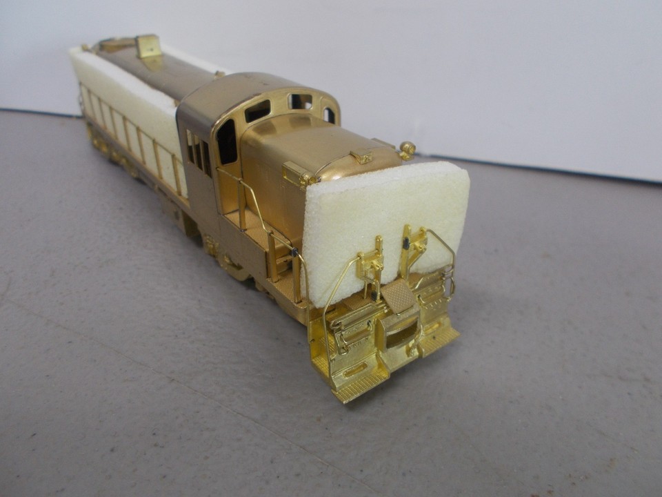 ALCO # D-121 ~ BRASS ~ RSD-4/5 POWERED LOCOMOTIVE~NOS-RUNS GOOD~HO ...