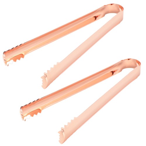 2 Pcs Food Clip Kitchen Utensils Stainless Steel Serving Tongs Folder ...