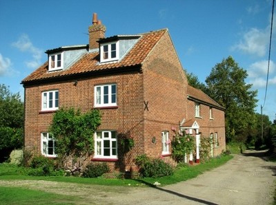 Photo 6x4 Houses at High Common Swardeston The dwelling seen in the ...