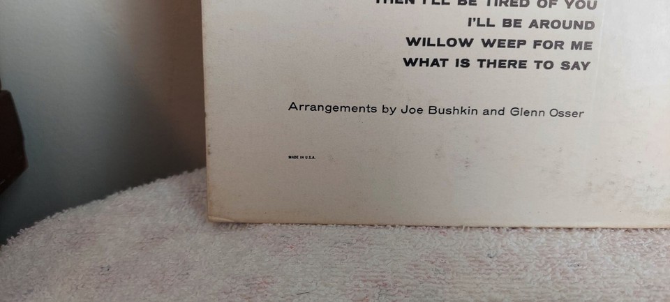 JOE BUSHKIN HIS PIANO & ORCHESTRA A FELLOW NEEDS A GIRL 1956 VINYL ...