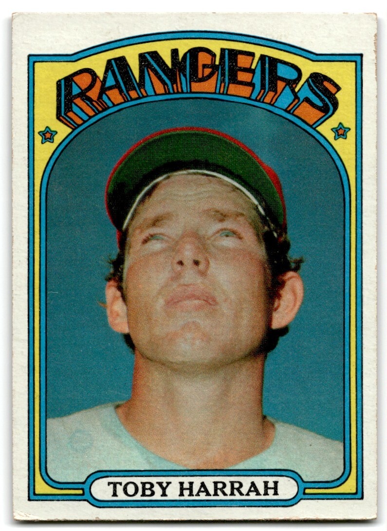 1972 Topps #104 Toby Harrah Mid/High Grade Vintage Baseball Card Texas Rangers | eBay