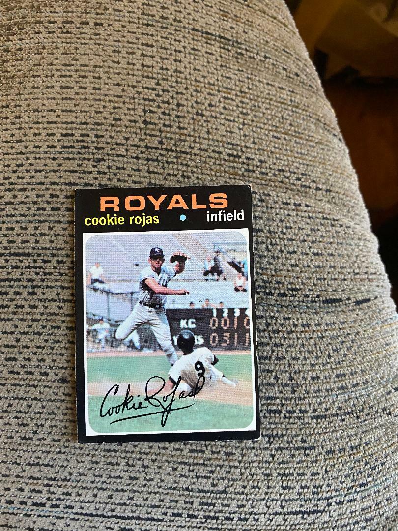 1971 Cookie Rojas Kansas city royals Topps #118 | eBay