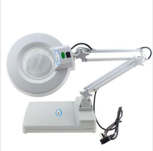 LED desk lamp magnifier Old reading electronic maintenance inspection ...