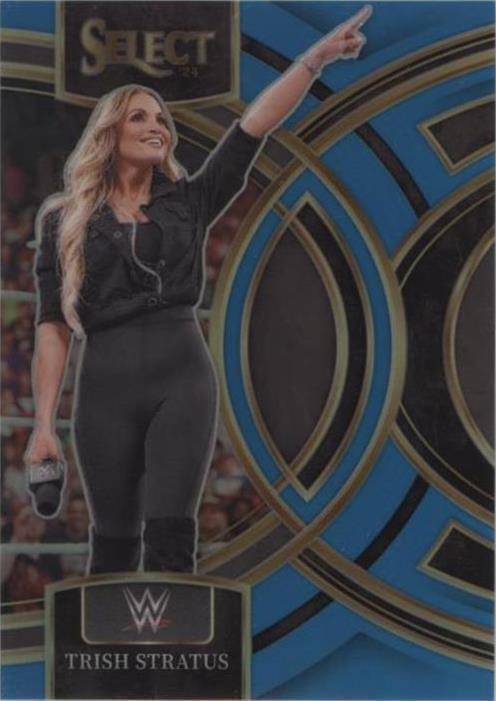 2024 Panini Select WWE - Premier Level Trish Stratus #128 Blue Prizm ...