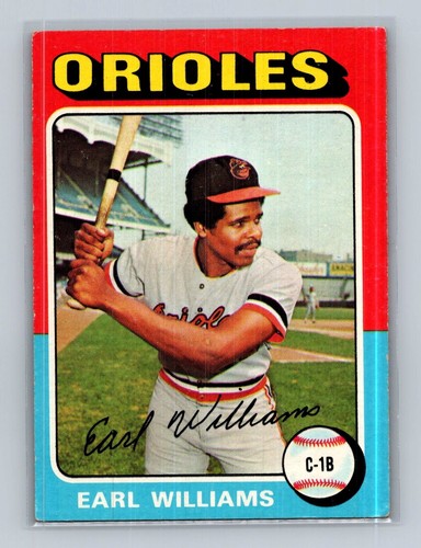 1975 Topps #97 Earl Williams Baltimore Orioles Baseball Card | eBay