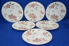Noritake Crest 3 Dinner Plates 5421 Pink Flowers Silver for sale online ...