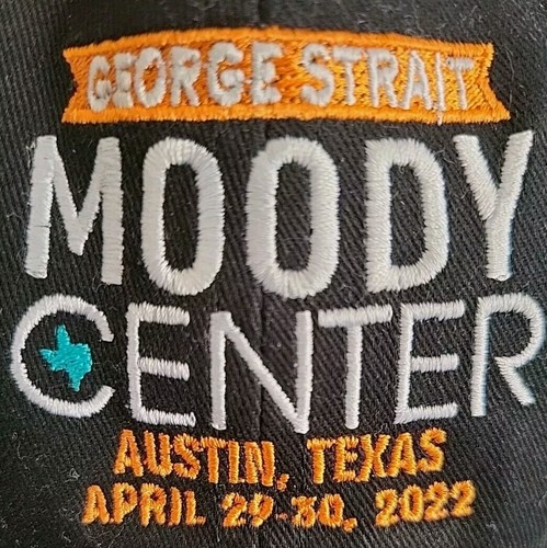 George Strait CAP Moody Center hat Austin TEXAS 2022 grand opening ...