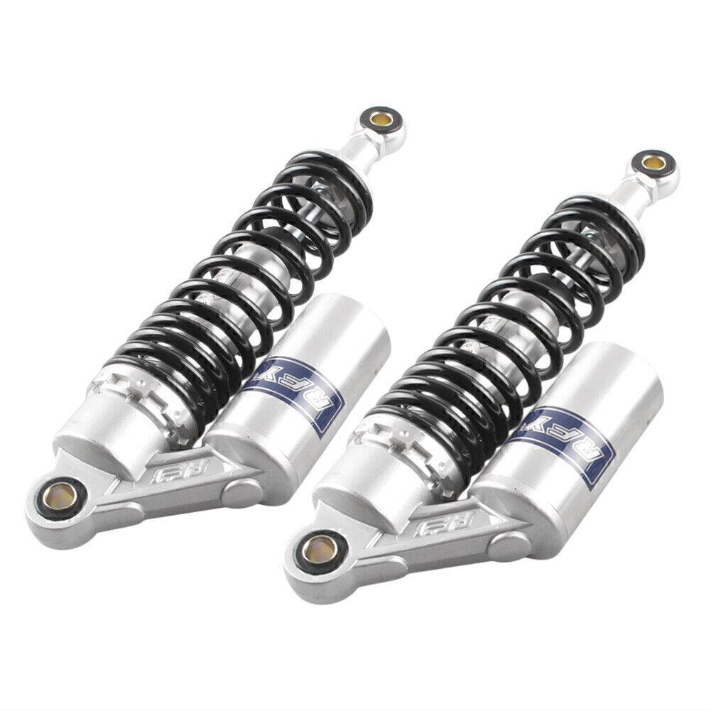 320mm Shock Air Absorbers Suspension Fit Honda CX500 GL500 650 Silver ...