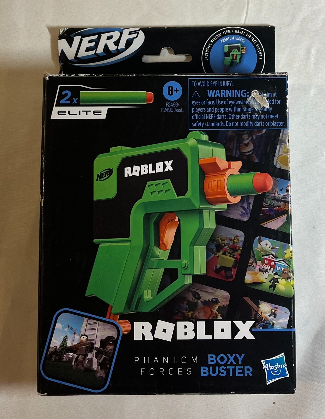 Nerf - Roblox Phantom Forces Boxy Buster - 2021 Hasbro - New ...