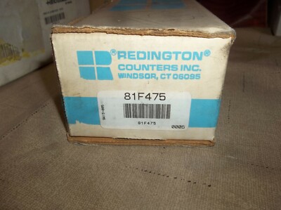 REDINGTON COUNTERS 9415-005 TOTALIZING COUNTER WITH KEYS 9415, 81F475 ...