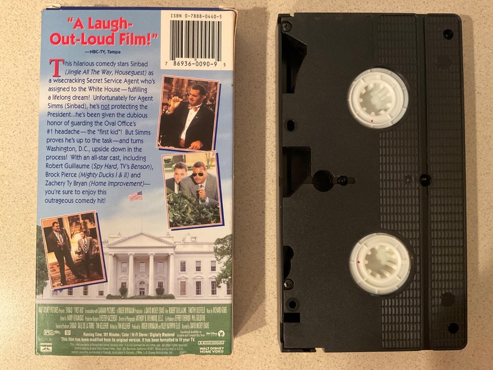 First Kid (VHS, 1997, Slip Sleeve) Sinbad | eBay