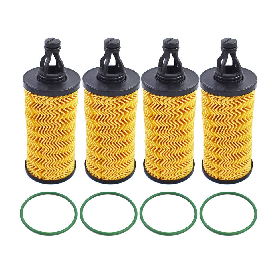 4Pc oil Filter 000311401 for Maserati Ghibli Quattroporte Levante 3.0L ...