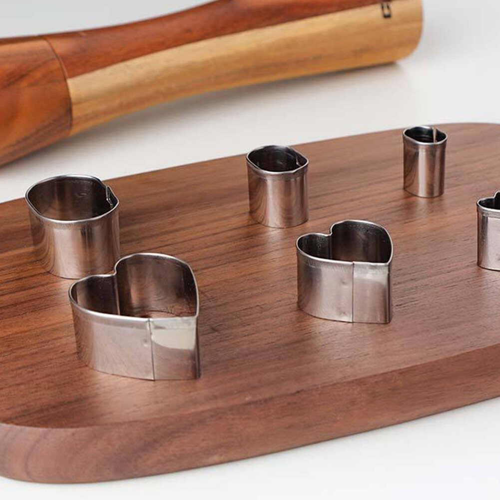 27pcs Square Stainless Steel Dessert Cookie Cutter Set With Scraper ...